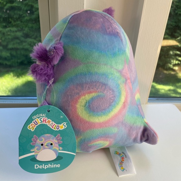 Squishmallows | Toys | Nwt 75 Inch Delphine The Axolotl Squishmallow ...